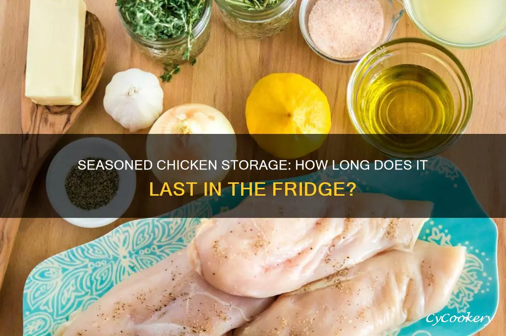 Seasoned Chicken Storage: How Long Does It Last In The Fridge? | CyCookery