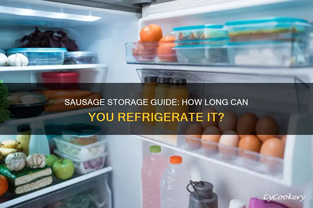 Sausage Storage Guide: How Long Can You Refrigerate It? | CyCookery