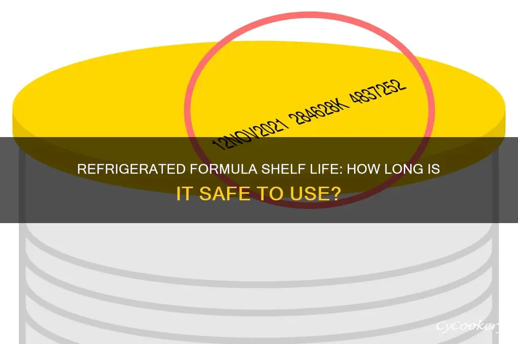 Refrigerated Formula Shelf Life: How Long Is It Safe To Use? | CyCookery