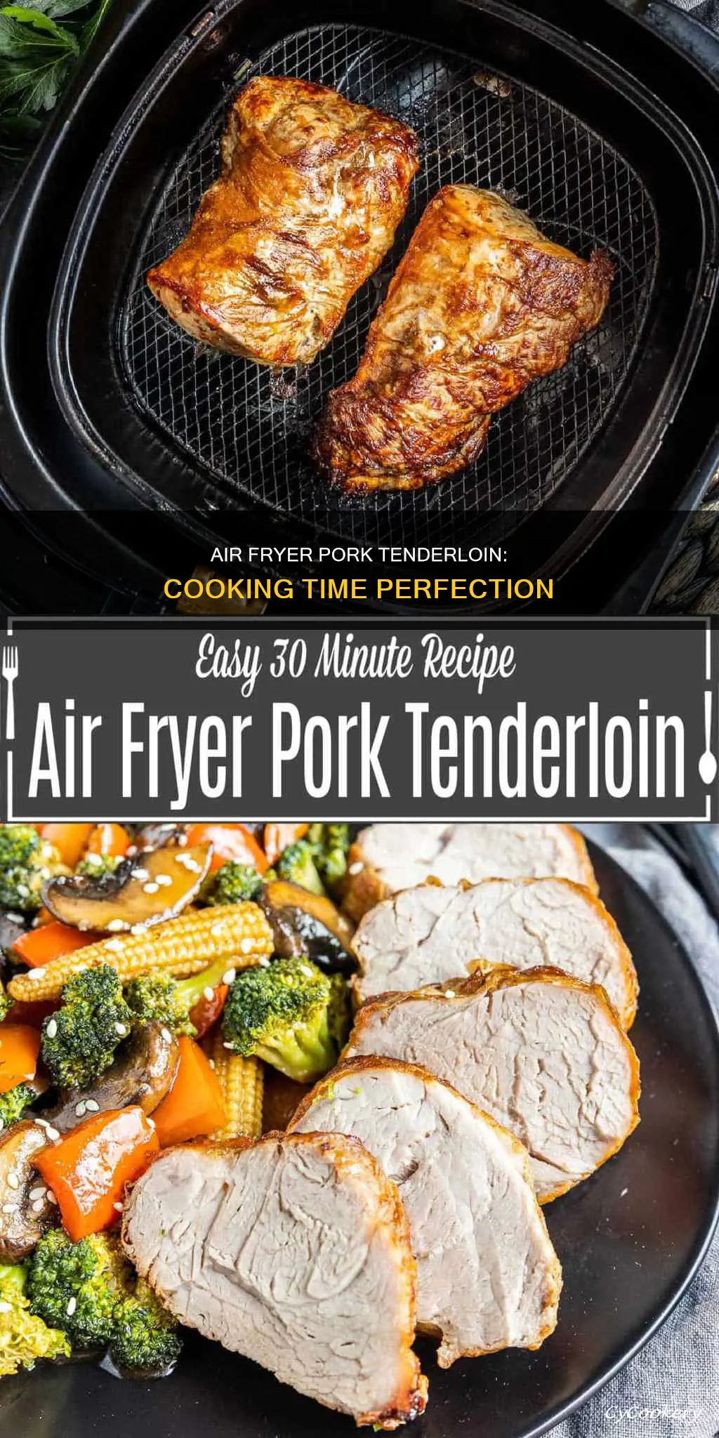 Air Fryer Pork Tenderloin: Cooking Time Perfection | CyCookery