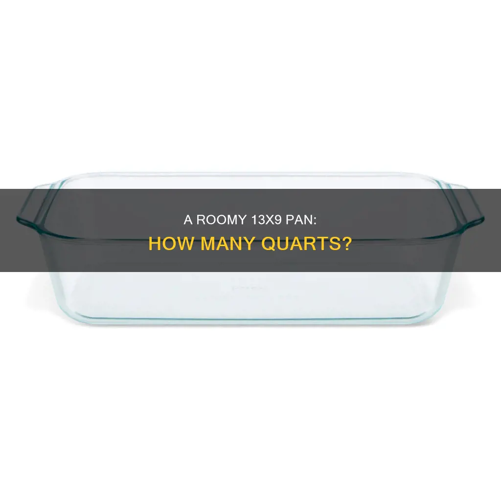 A Roomy 13X9 Pan: How Many Quarts? | CyCookery