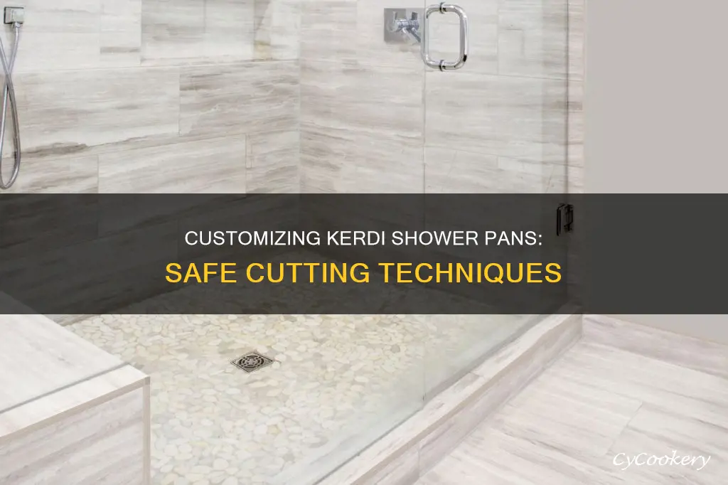Customizing Kerdi Shower Pans: Safe Cutting Techniques | CyCookery