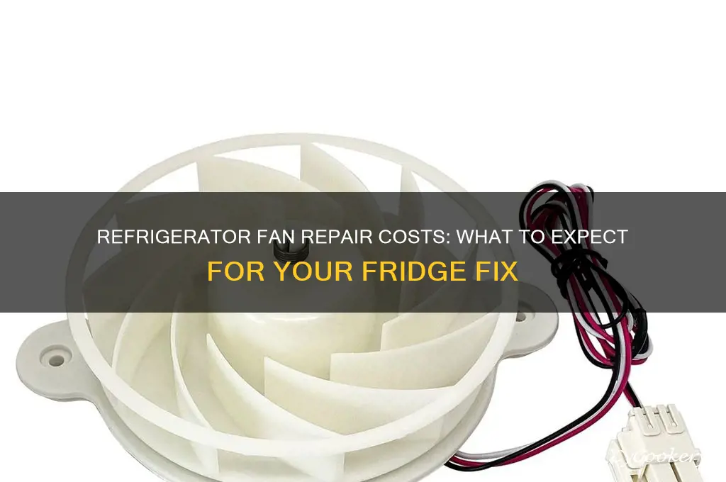 Refrigerator Fan Repair Costs: What To Expect For Your Fridge Fix ...