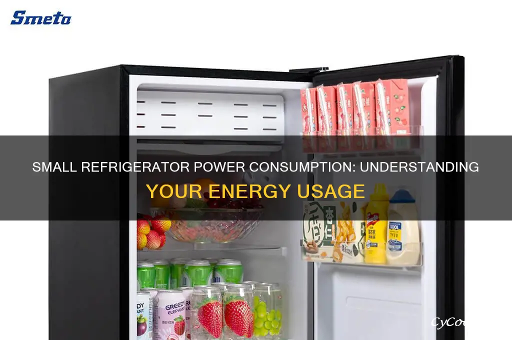 Small Refrigerator Power Consumption: Understanding Your Energy Usage ...