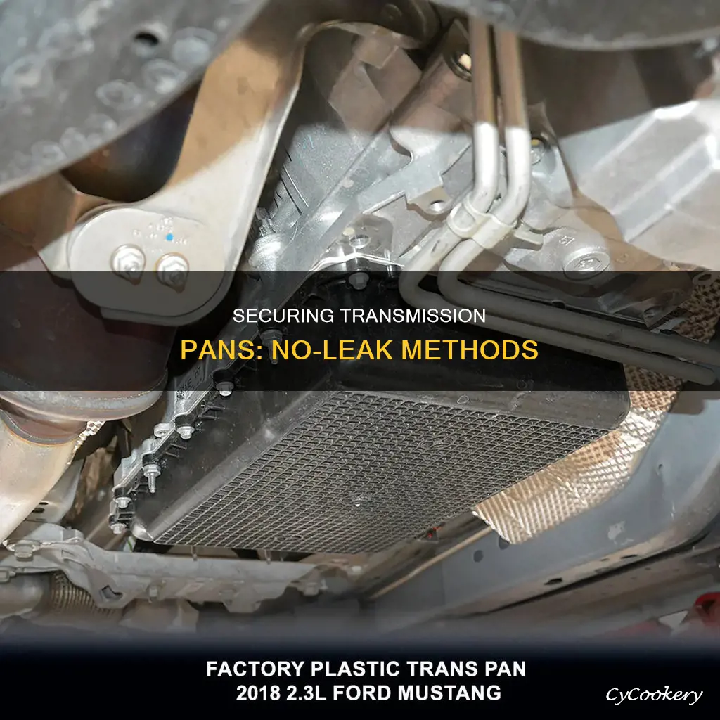 Securing Transmission Pans: No-Leak Methods | CyCookery