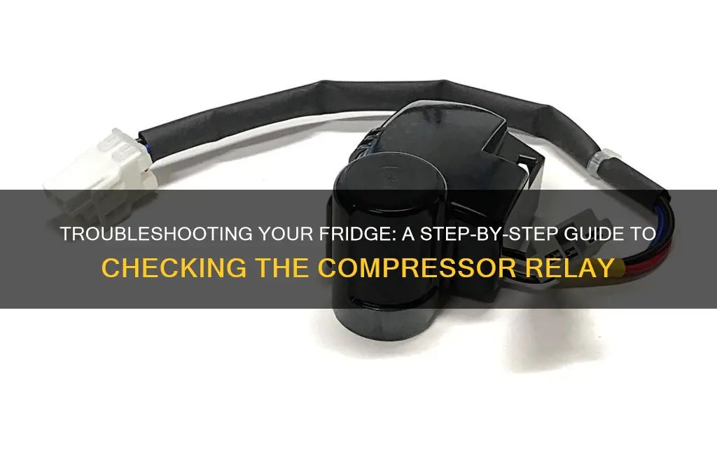 Troubleshooting Your Fridge: A Step-By-Step Guide To Checking The ...