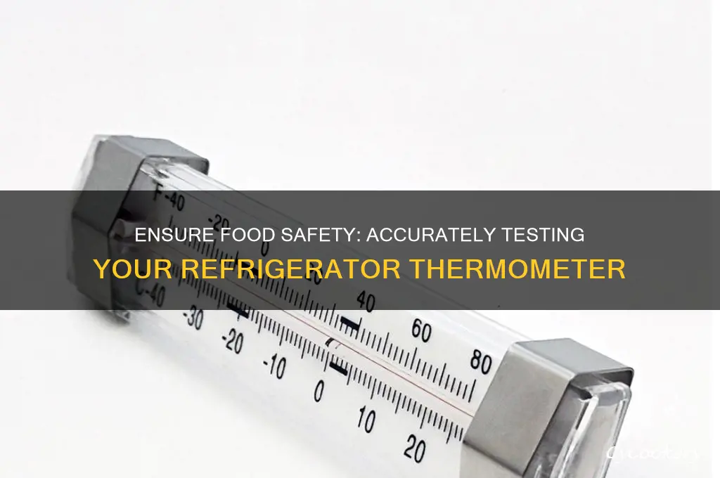 Ensure Food Safety: Accurately Testing Your Refrigerator Thermometer ...