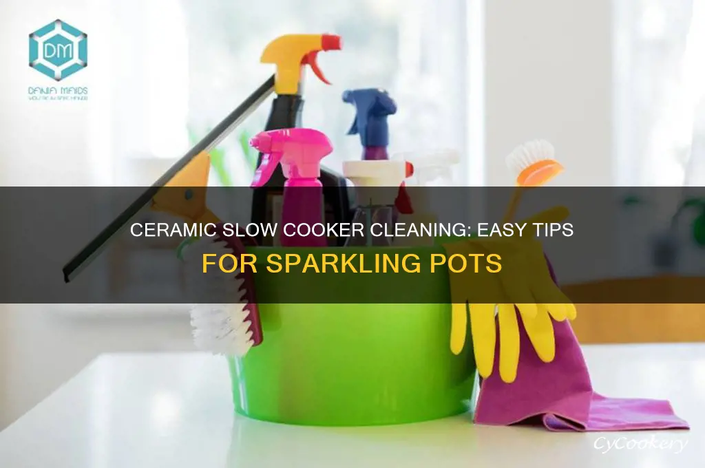 Ceramic Slow Cooker Cleaning: Easy Tips For Sparkling Pots | CyCookery