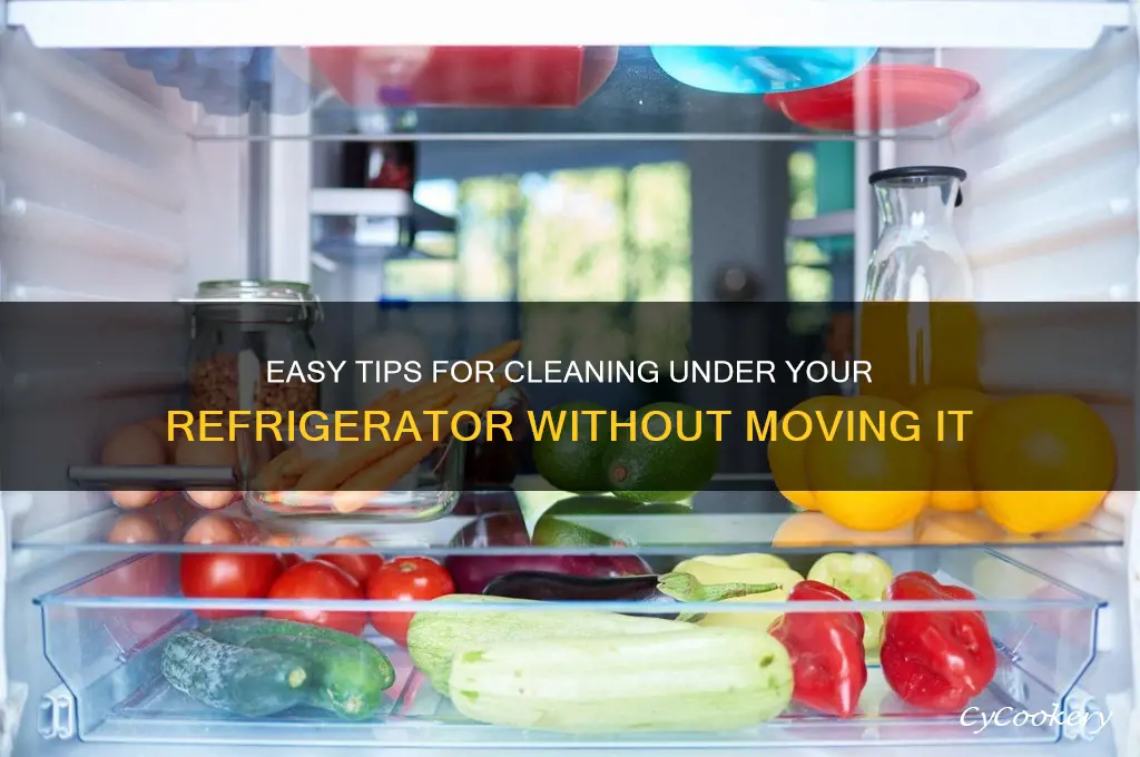 How To Clean Under A Fridge