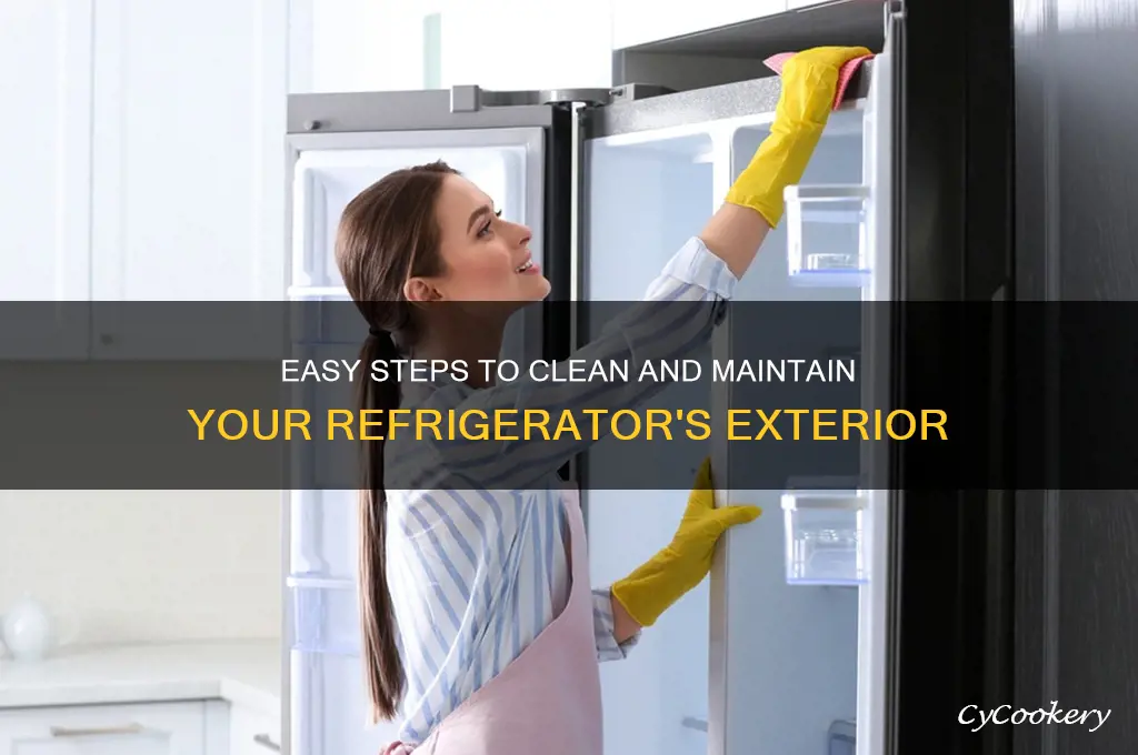 Easy Steps To Clean And Maintain Your Refrigerator's Exterior | CyCookery