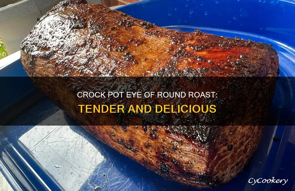Crock Pot Eye Of Round Roast: Tender And Delicious | CyCookery