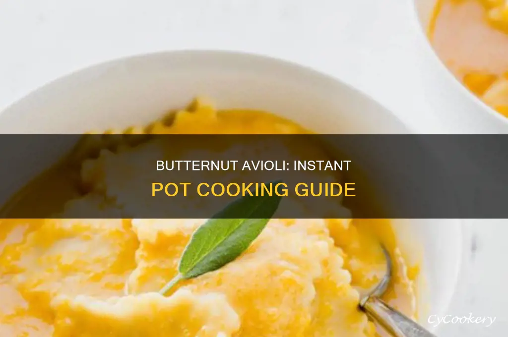 Butternut Avioli: Instant Pot Cooking Guide | CyCookery