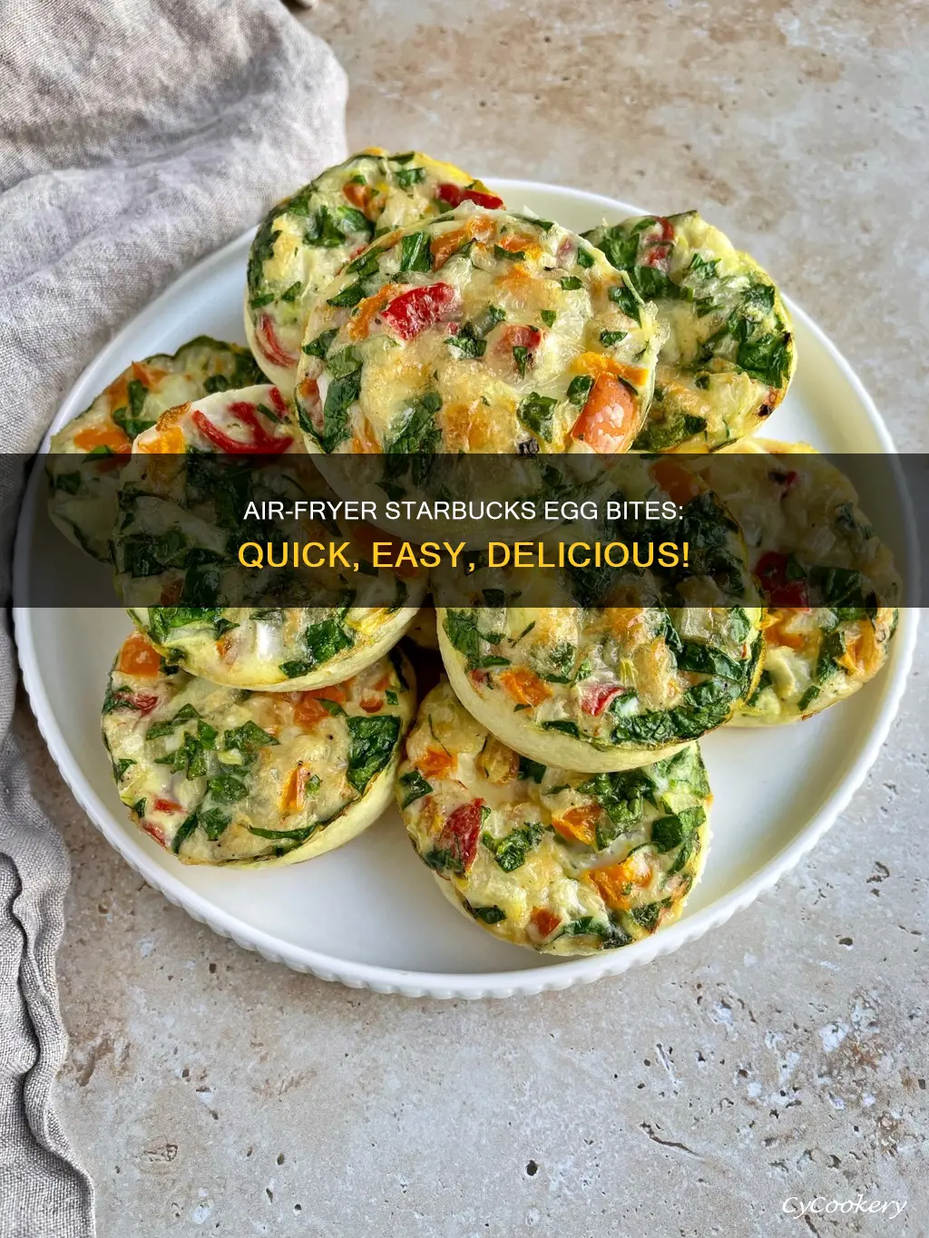 Air-Fryer Starbucks Egg Bites: Quick, Easy, Delicious! | CyCookery