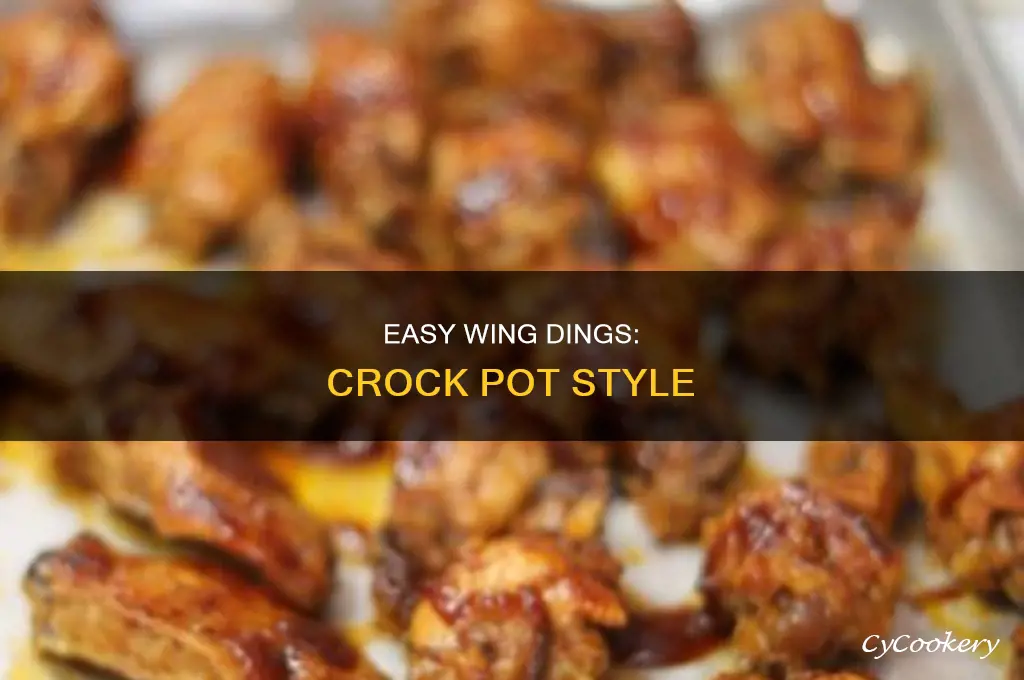 Easy Wing Dings: Crock Pot Style | CyCookery