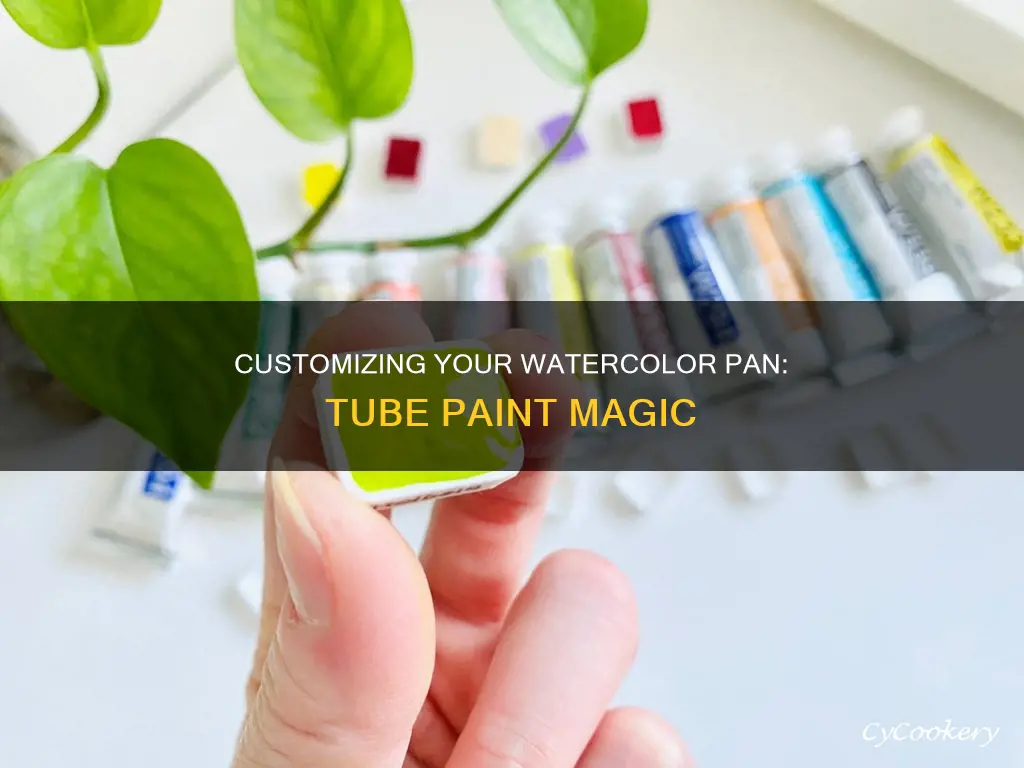 Customizing Your Watercolor Pan: Tube Paint Magic | CyCookery