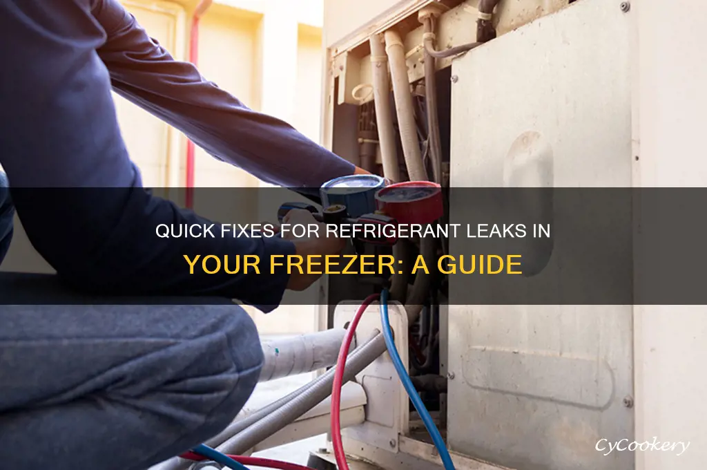 Quick Fixes For Refrigerant Leaks In Your Freezer: A Guide | CyCookery