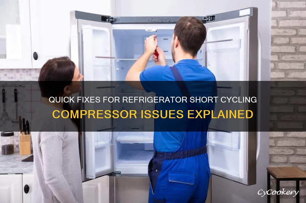 Quick Fixes For Refrigerator Short Cycling Compressor Issues Explained ...
