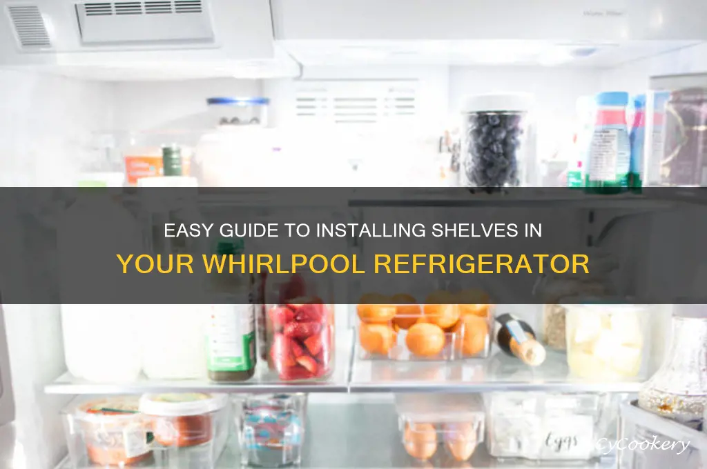 Easy Guide To Installing Shelves In Your Whirlpool Refrigerator | CyCookery