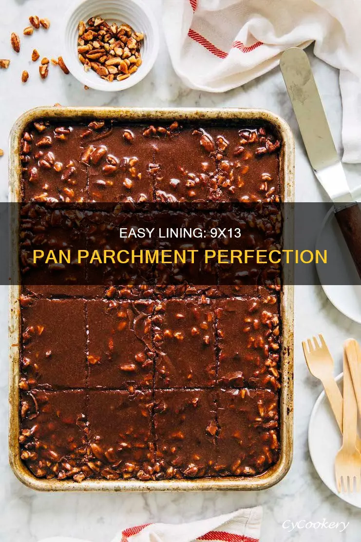 Easy Lining: 9X13 Pan Parchment Perfection | CyCookery