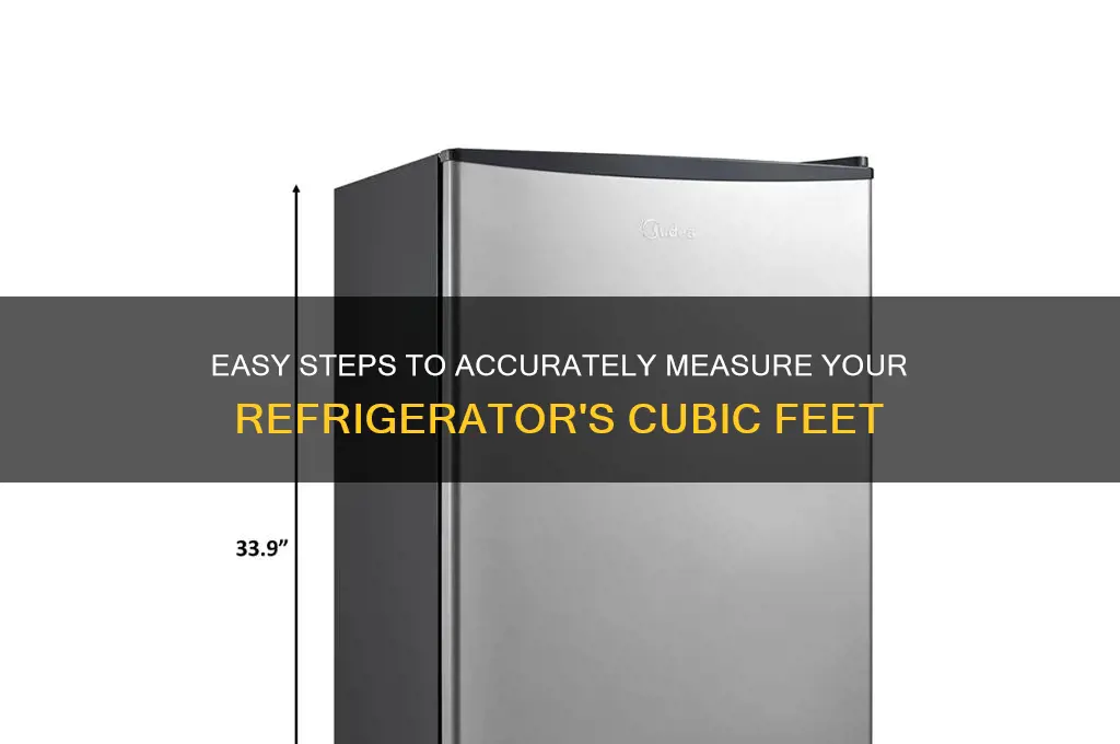 Easy Steps To Accurately Measure Your Refrigerator's Cubic Feet | CyCookery