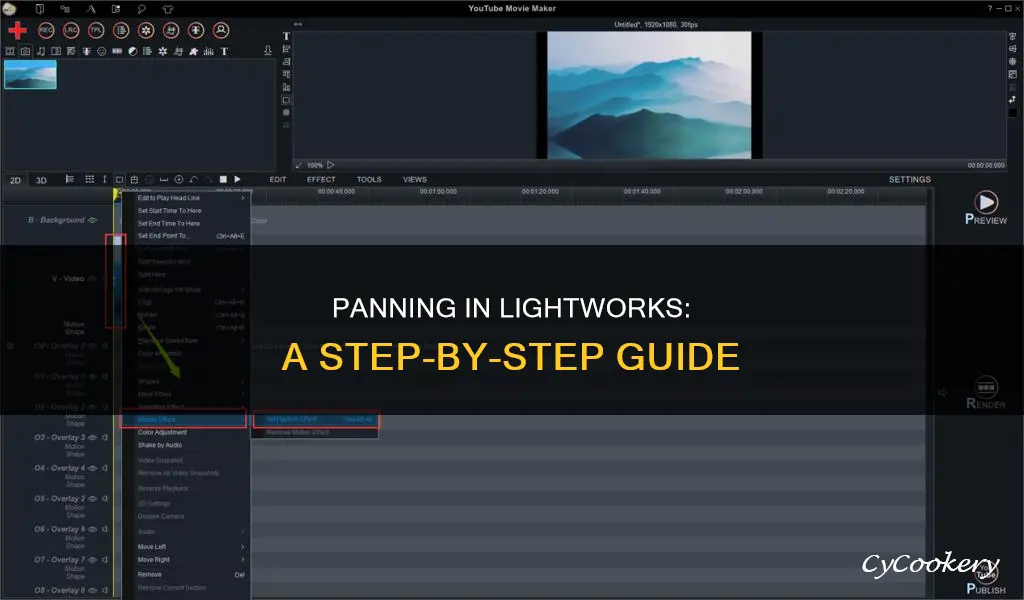 Panning In Lightworks: A Step-By-Step Guide | CyCookery