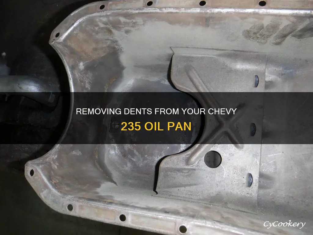 Removing Dents From Your Chevy 235 Oil Pan | CyCookery