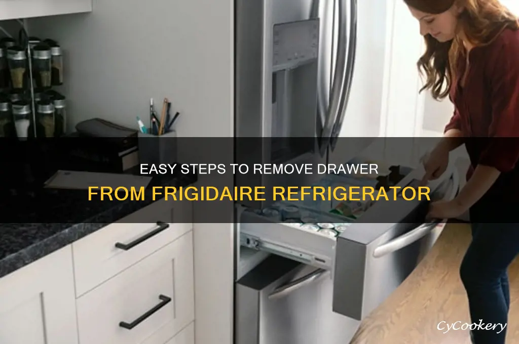 Easy Steps To Remove Drawer From Frigidaire Refrigerator | CyCookery