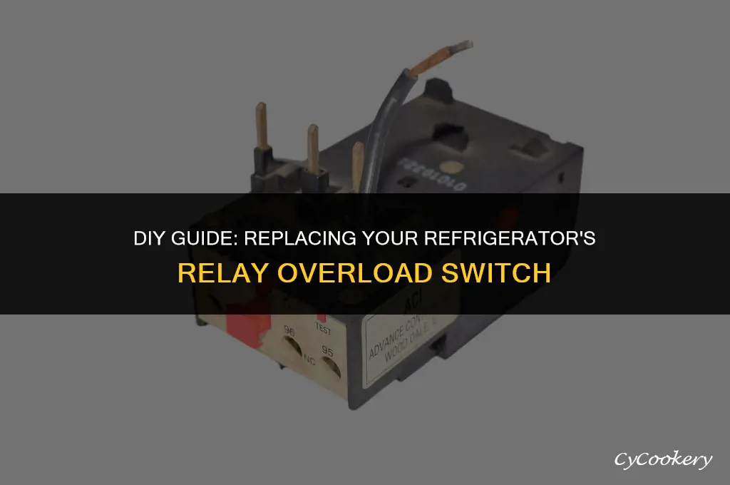 Diy Guide: Replacing Your Refrigerator's Relay Overload Switch | CyCookery