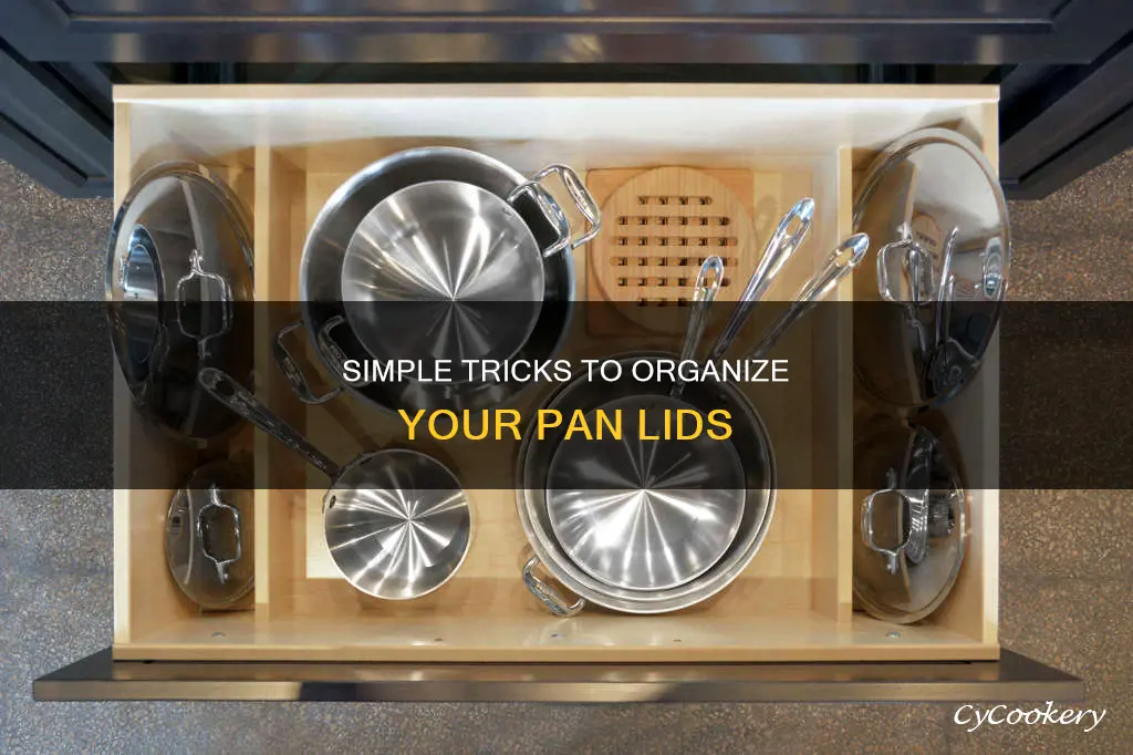 Simple Tricks To Organize Your Pan Lids | CyCookery