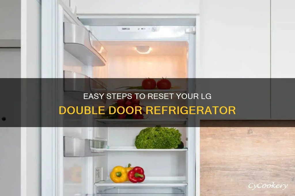 Easy Steps To Reset Your Lg Double Door Refrigerator | CyCookery