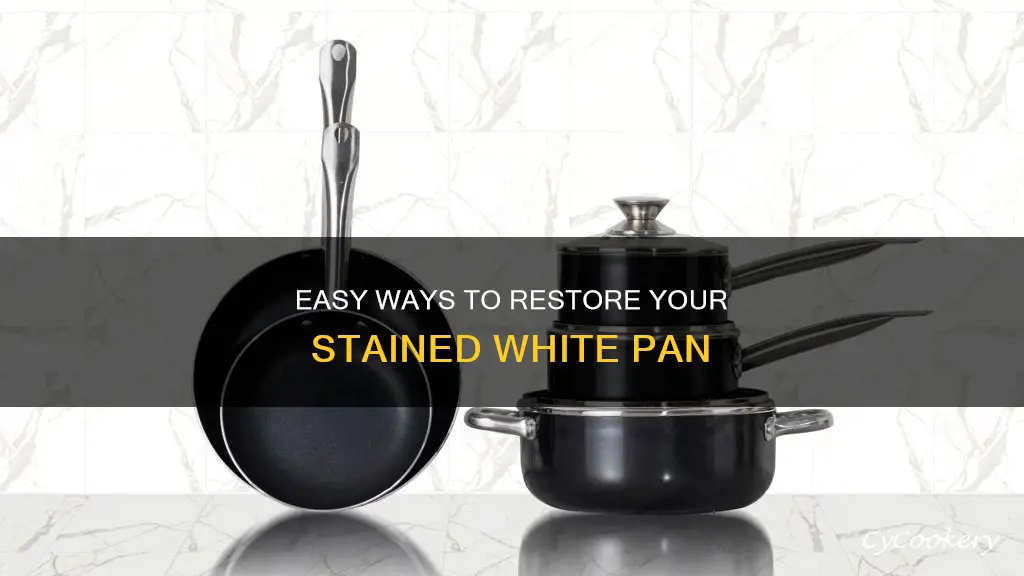 Easy Ways To Restore Your Stained White Pan | CyCookery