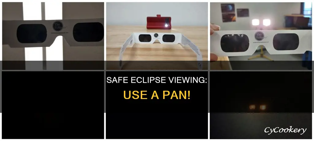 Safe Eclipse Viewing: Use A Pan! | CyCookery