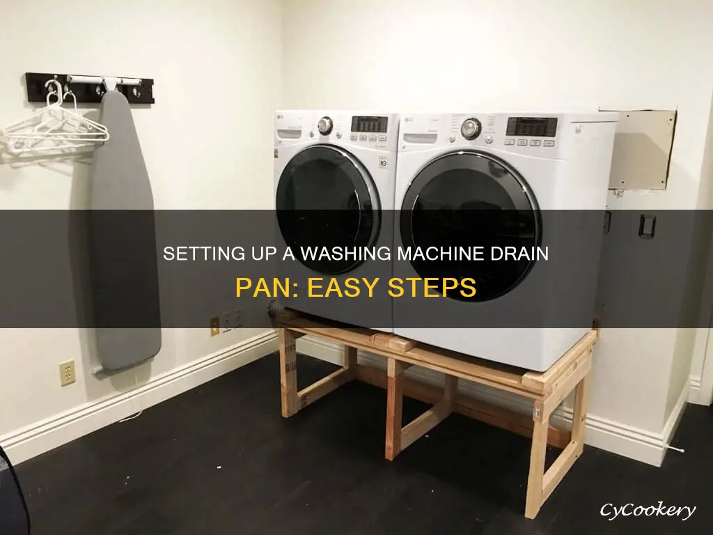 Setting Up A Washing Machine Drain Pan: Easy Steps | CyCookery