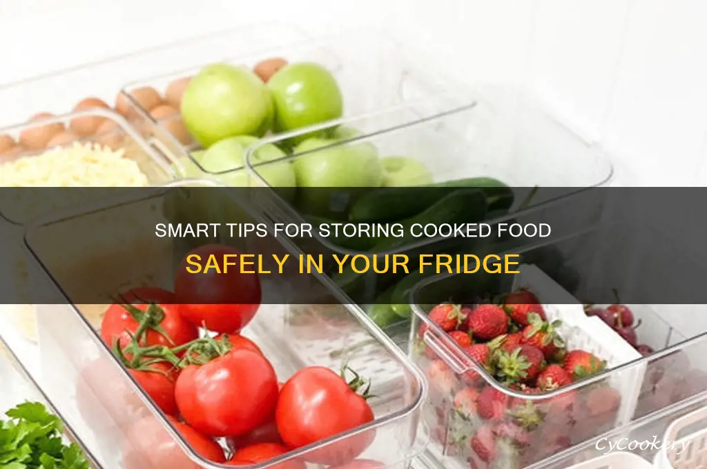 Smart Tips For Storing Cooked Food Safely In Your Fridge | CyCookery