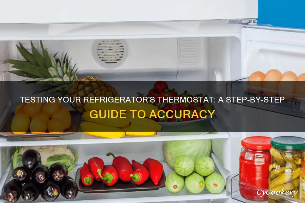 Testing Your Refrigerator's Thermostat: A Step-By-Step Guide To ...