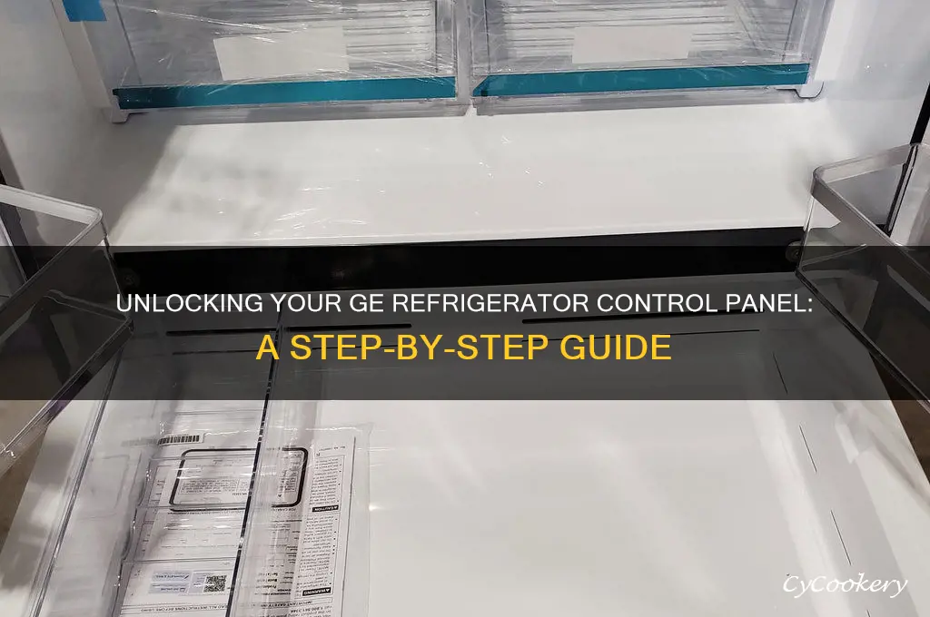 Unlocking Your Ge Refrigerator Control Panel: A Step-By-Step Guide ...