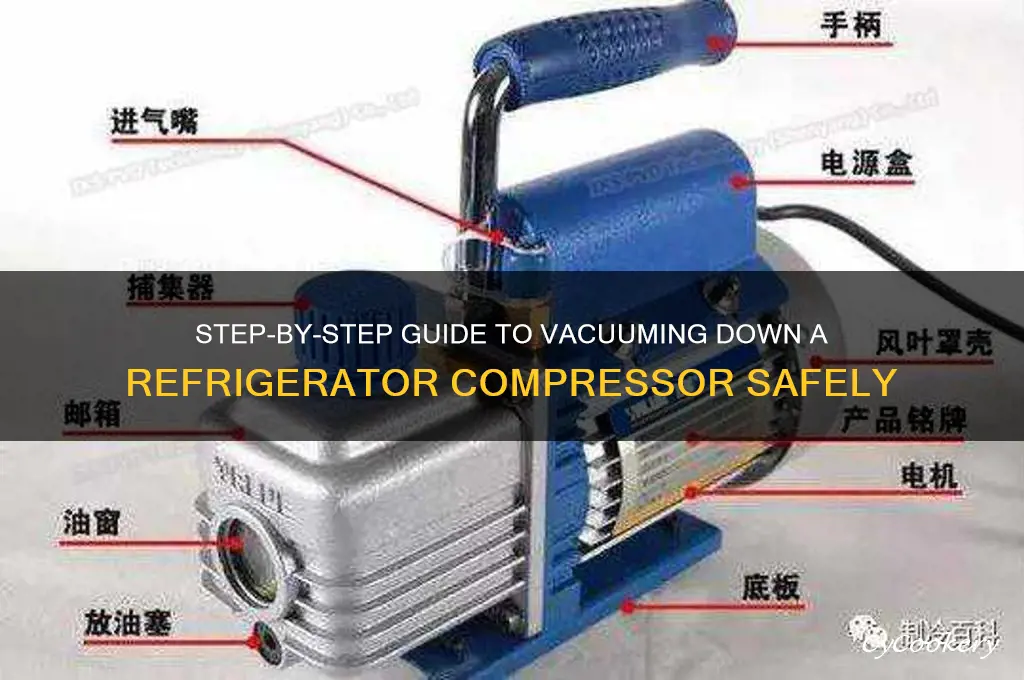 Step-By-Step Guide To Vacuuming Down A Refrigerator Compressor Safely ...