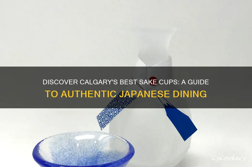 Discover Calgary's Best Sake Cups: A Guide To Authentic Japanese Dining ...