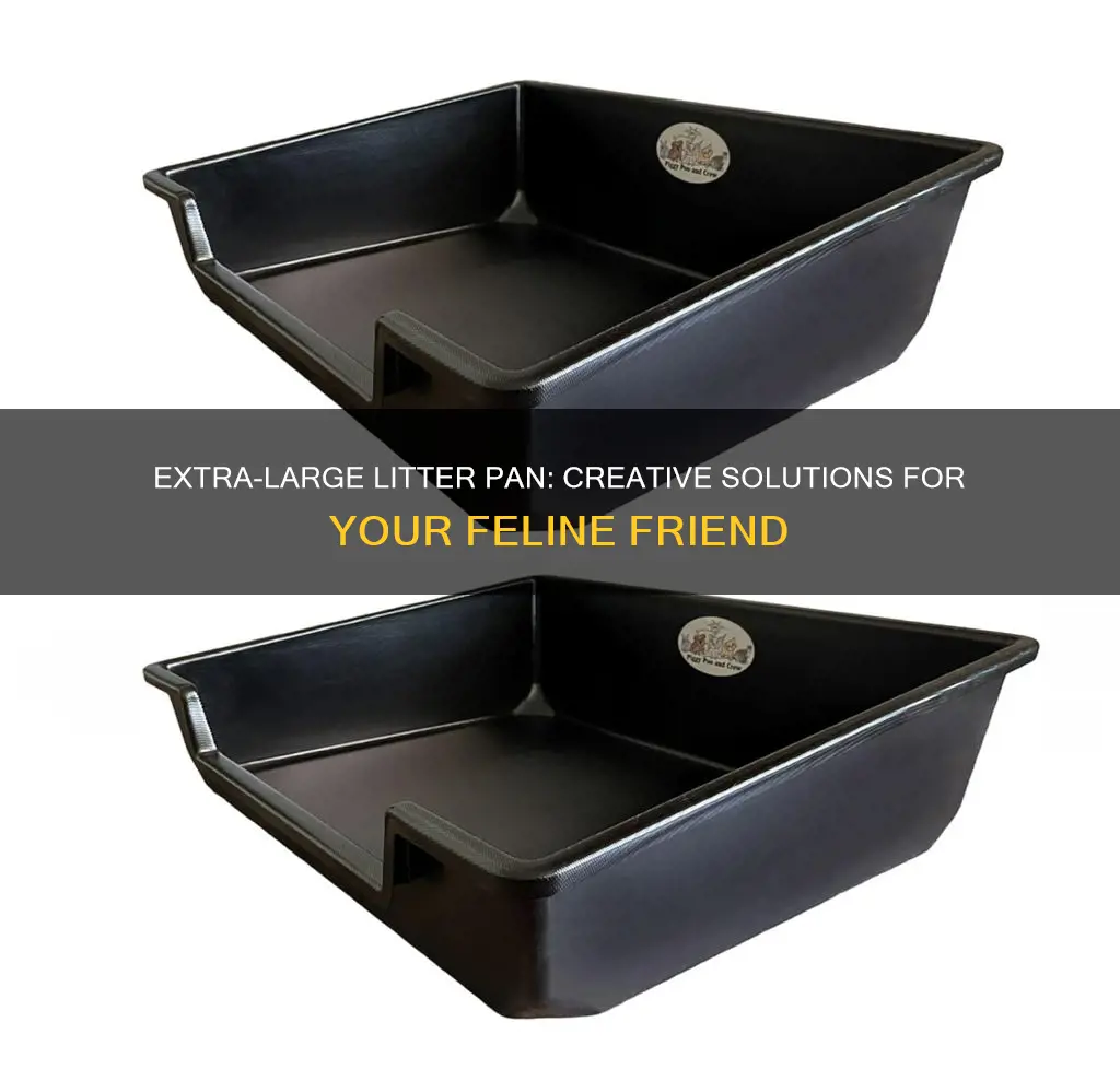 Extra-Large Litter Pan: Creative Solutions For Your Feline Friend ...
