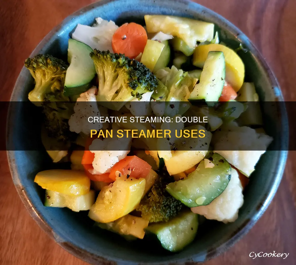 Creative Steaming: Double Pan Steamer Uses | CyCookery