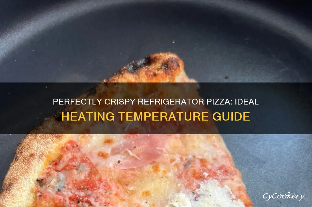 Perfectly Crispy Refrigerator Pizza: Ideal Heating Temperature Guide ...