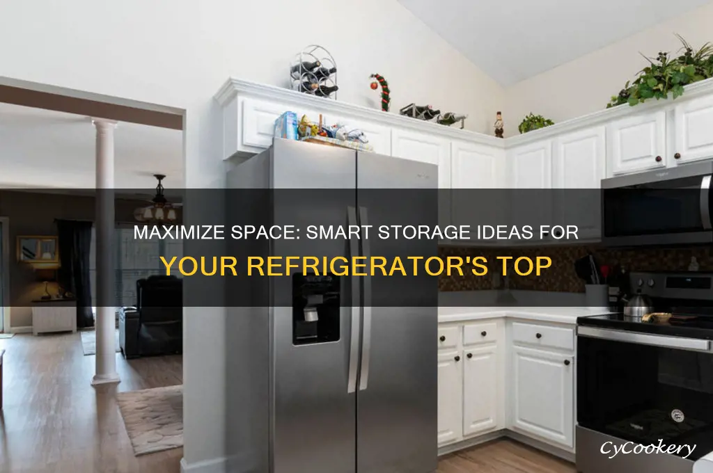 Maximize Space: Smart Storage Ideas For Your Refrigerator's Top | CyCookery