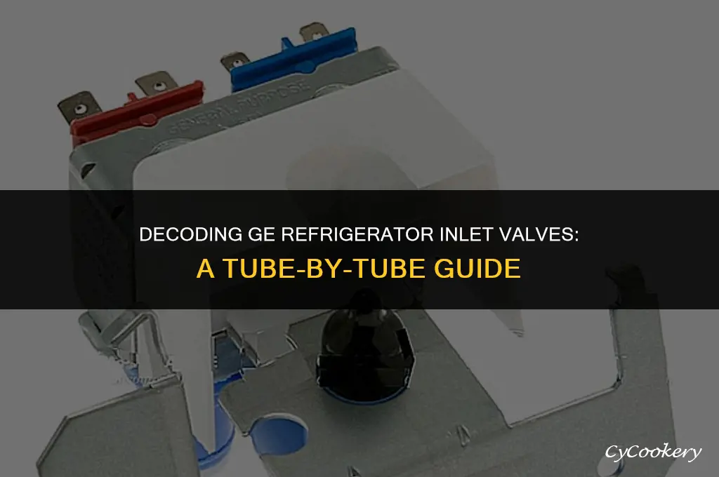 Decoding Ge Refrigerator Inlet Valves: A Tube-By-Tube Guide | CyCookery